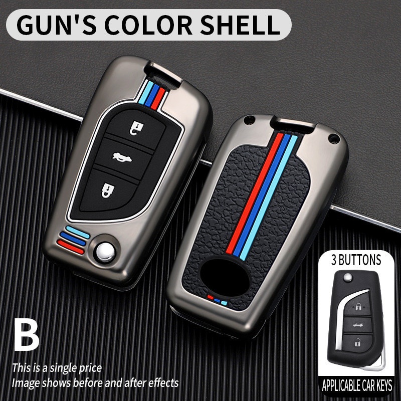 car key cover Toyota Hilux Revo Innova Rav4 Fortuner Key Holder Full ...