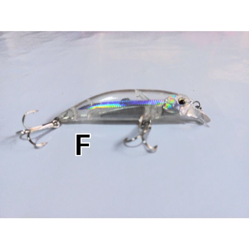 Lutac Budget Series Bolinao Ghost Dilis Sinking minnow 60mm 8.1grams ...