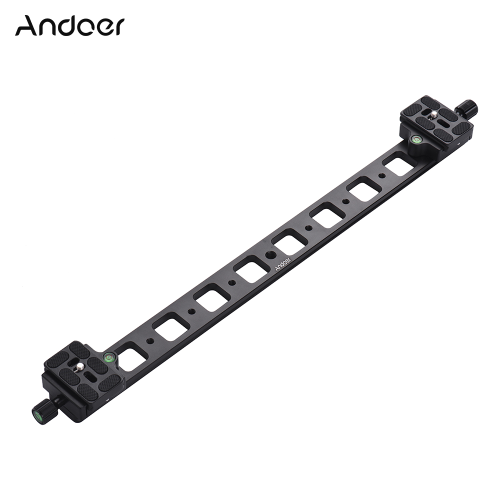 Andoer PU-480 Extended Double QR QUICK RELEASE PLATE กล้อง Bracket ...