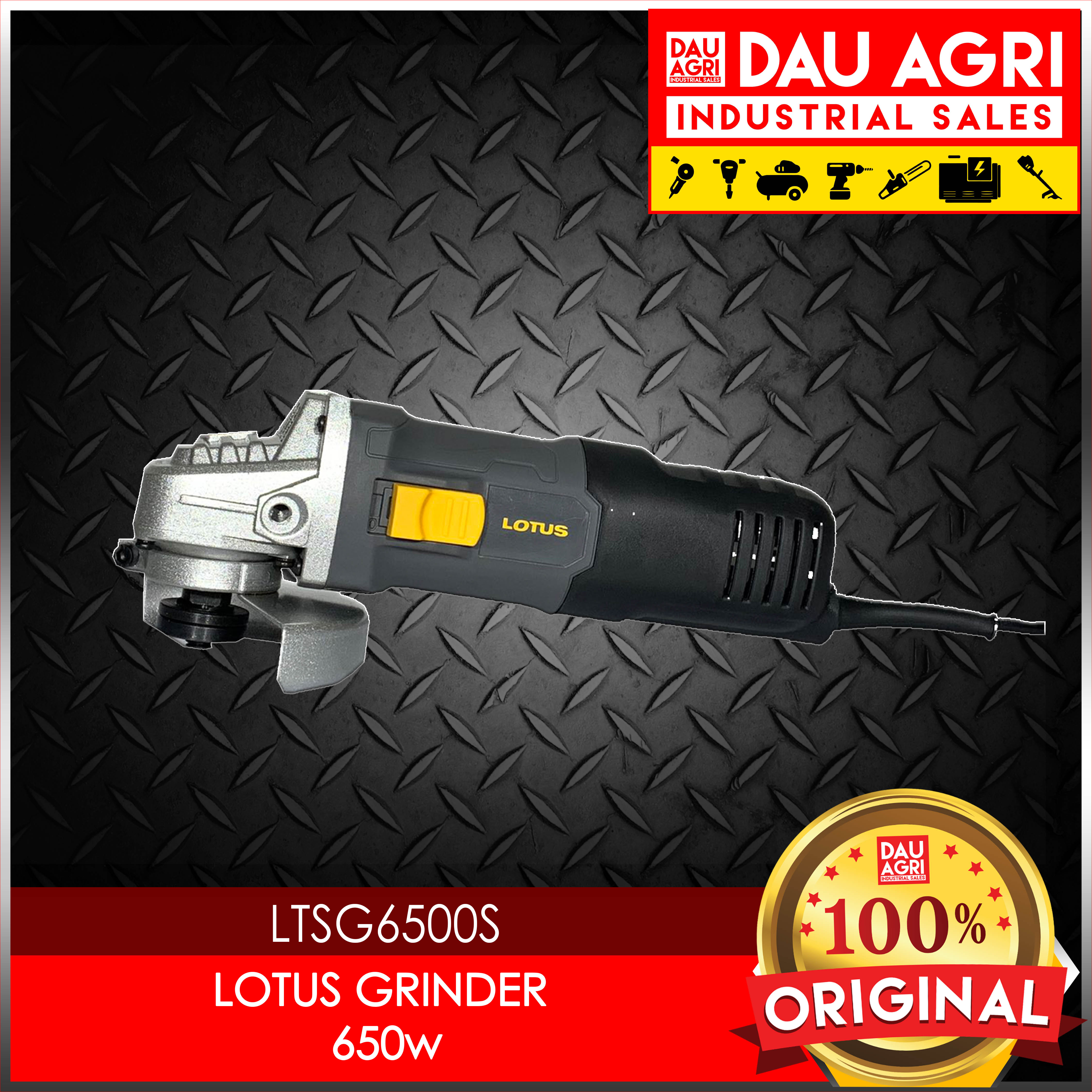 Lotus Angle Grinder 650w LTSG6500S | Lazada PH