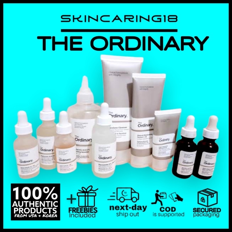 THE ORDINARY Salicylic Retinol Azelaic Arbutin Buffet Caffeine Glycolic ...