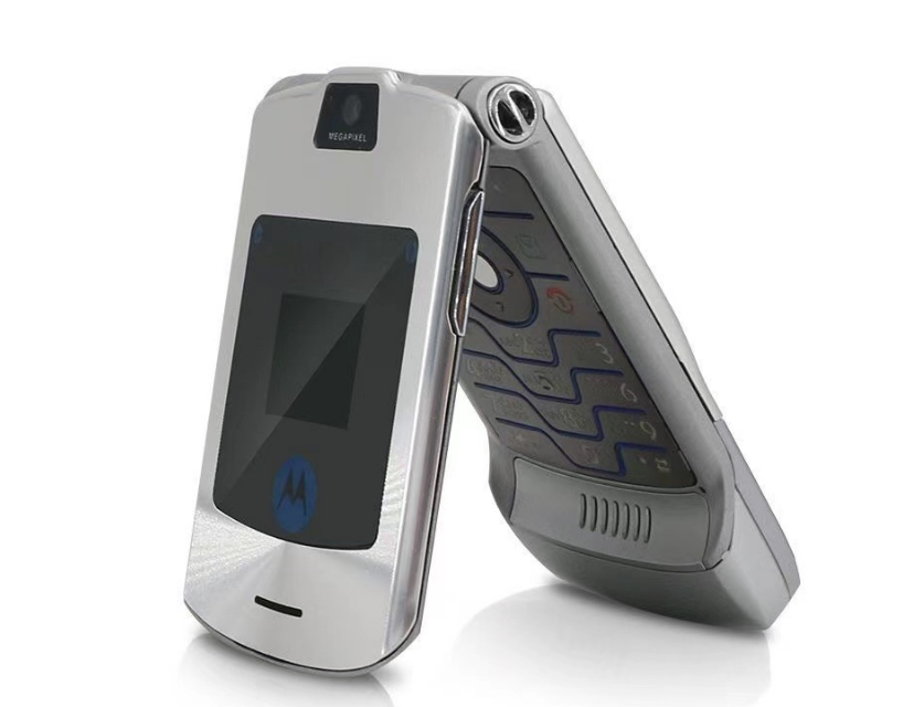Original Motorola Razr V3 Flip Phone Unlocked Keypad Cellphone Gsm Quad ...