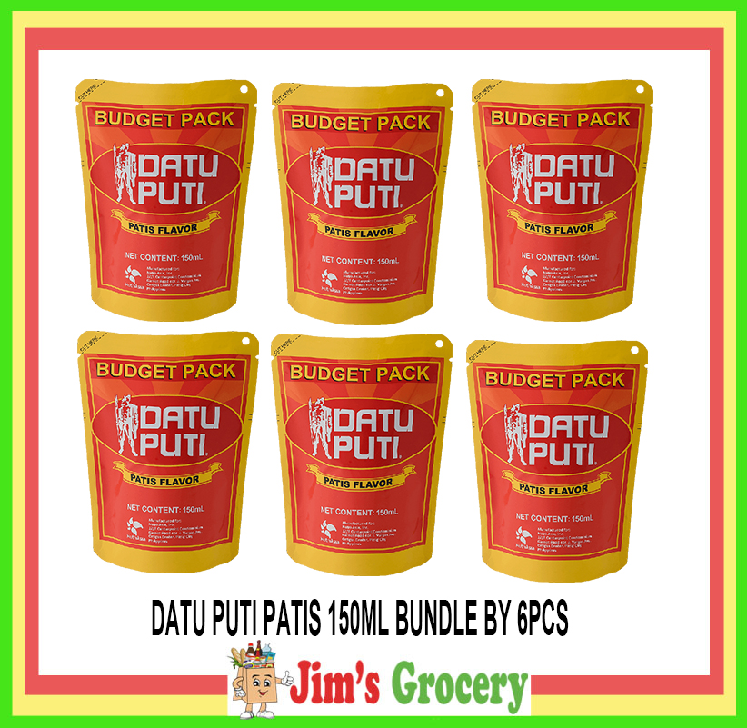 JIMS DATU PUTI PATIS FLAVOR 150ML BUNDLE BY ( 6PCS ) | Lazada PH