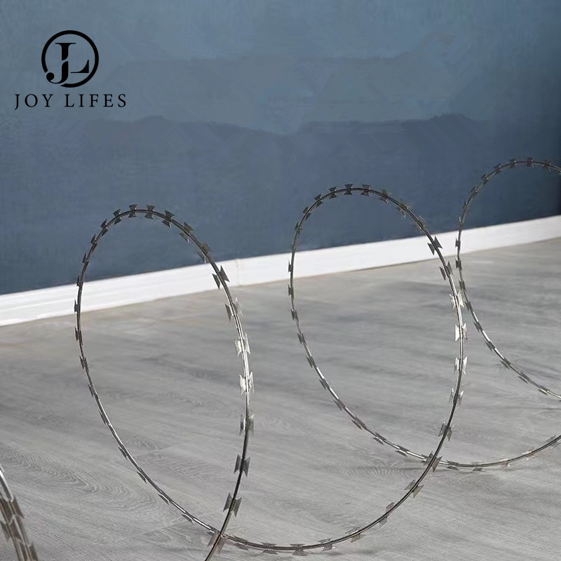Joylifes 10 Meters Combat Wire Military Wire Razor Wire Perimeter Anti ...