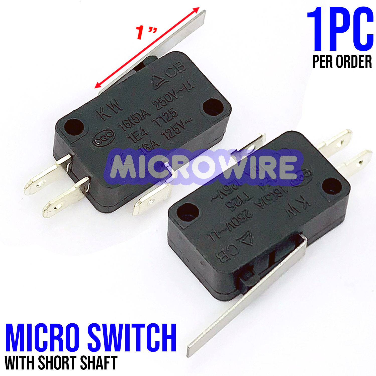 Microswitch With Short Shaft Heavy Duty Micro Switch | Lazada PH