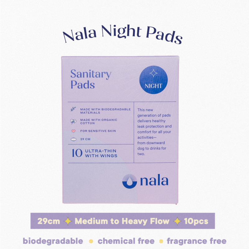 Nala Biodegradable Night Pads | Lazada PH