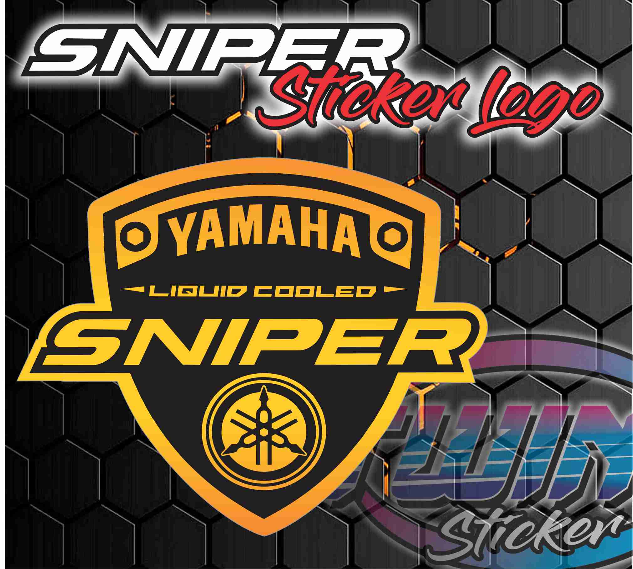 YAMAHA SNIPER EMBLEM STICKER | Lazada PH