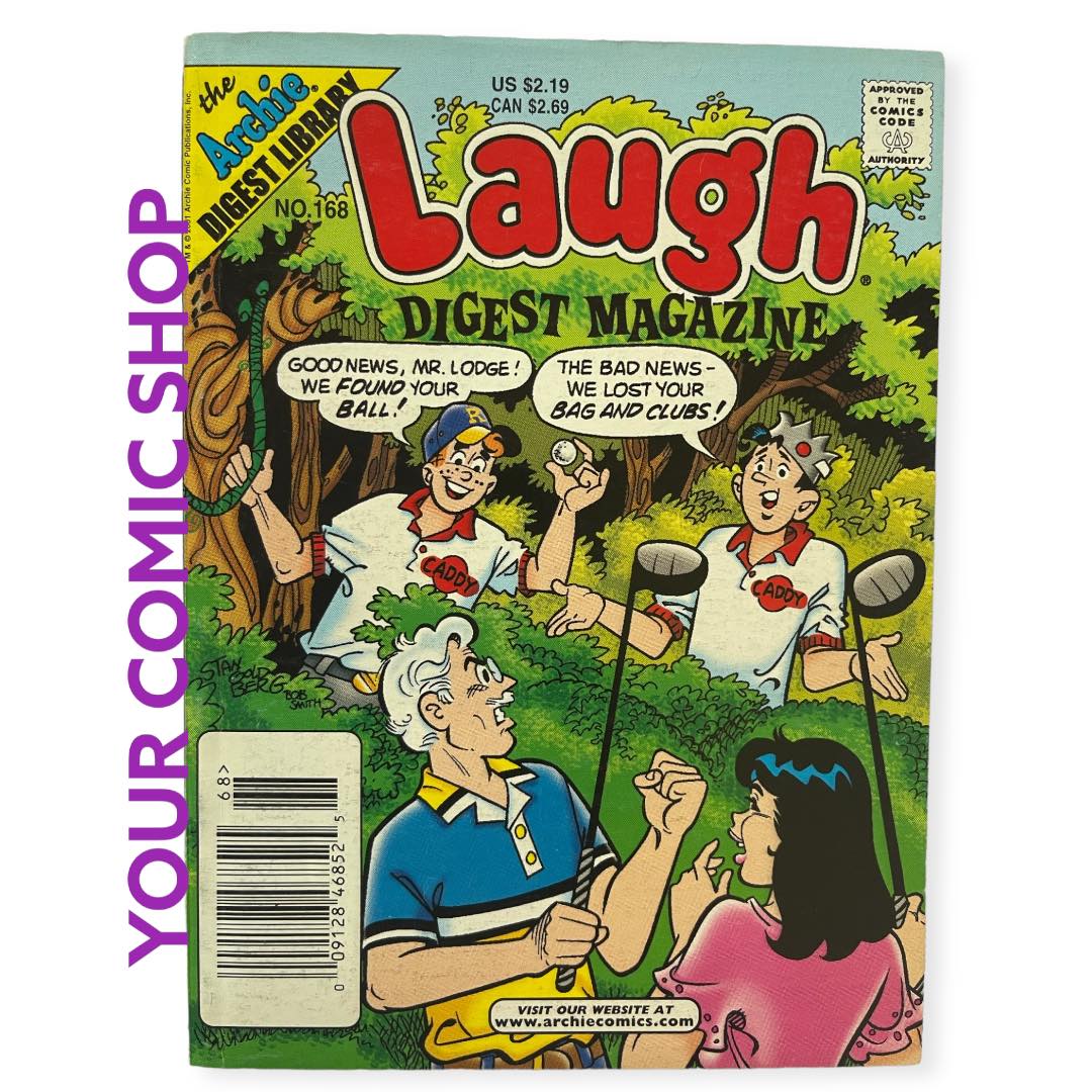 Laugh Comic Digest 168 Published Oct 2001 by Archie Publications Comic ...