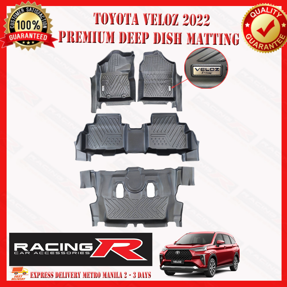 Toyota Veloz 2022 to 2024 OEM TPE / EXCELLENT Deep Dish Matting 2 ...
