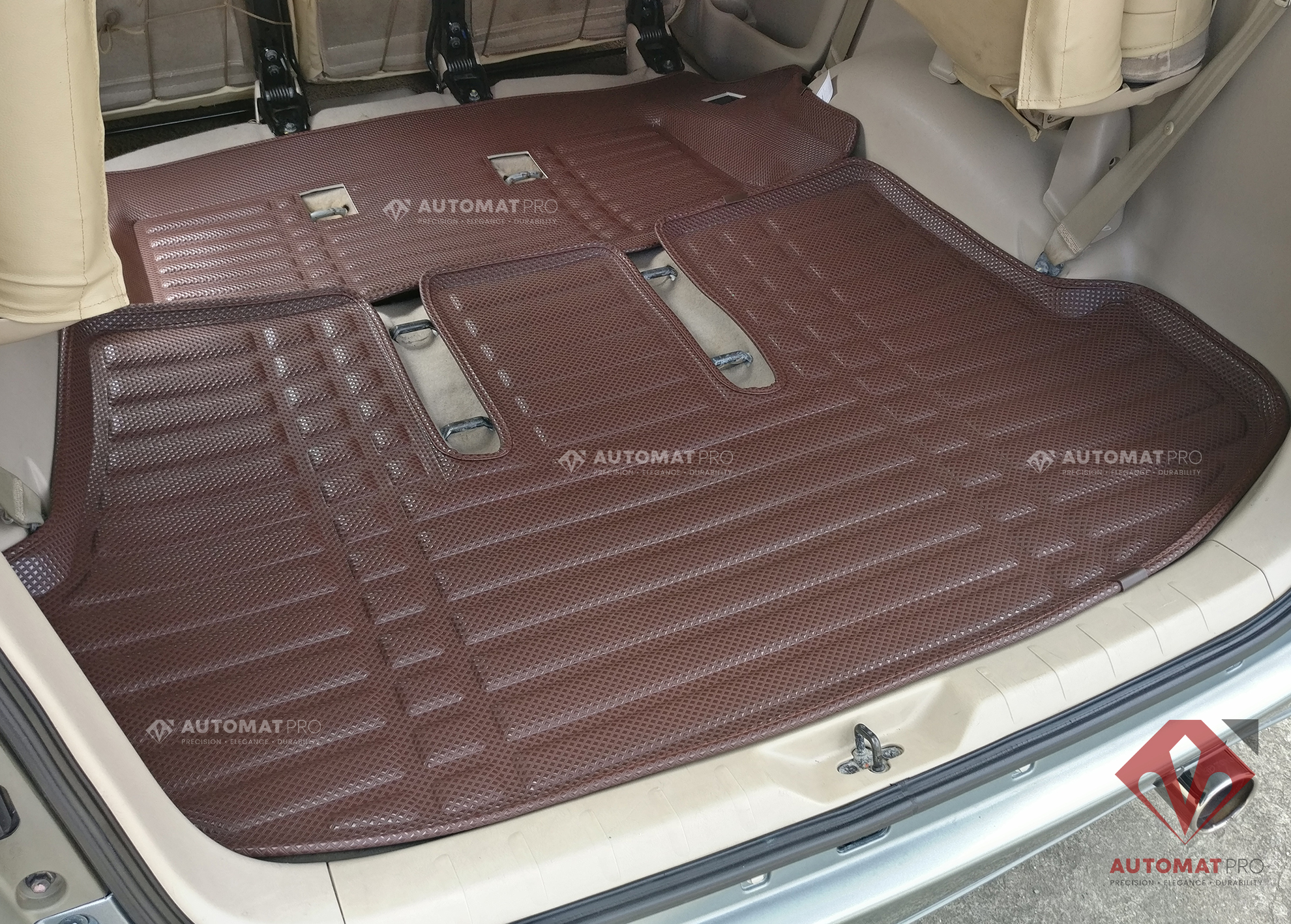 Toyota Innova (2005-2015) Deep Dish Matting / Floor Liner - 3 Rows ...