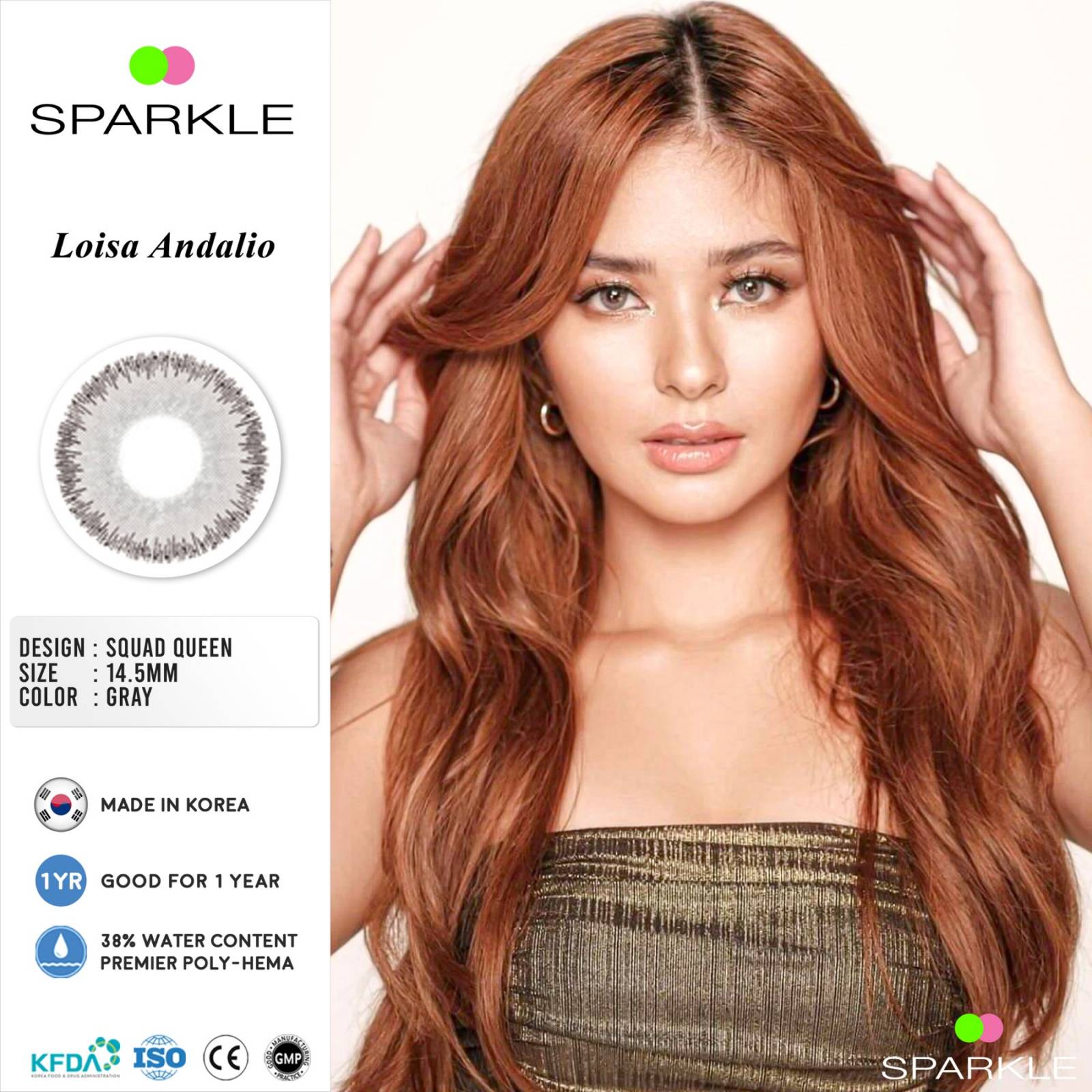 Sparkle Contact Lens "Squad Queen" 14.5 mm | Lazada PH