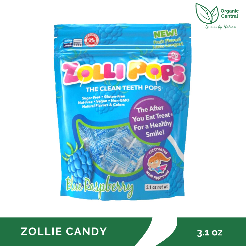 Zolli Candy Zollipops Blue Raspberry 3.1oz Pouch | Lazada PH