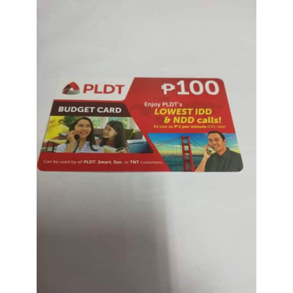 PLDT Budget Card (Long distance call)expiry May 2023 | Lazada PH