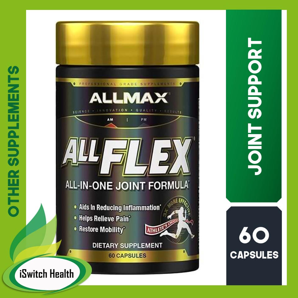 AllMax Nutrition Advanced AllFlex All-In-One Joint Formula 60 Capsules | Lazada PH