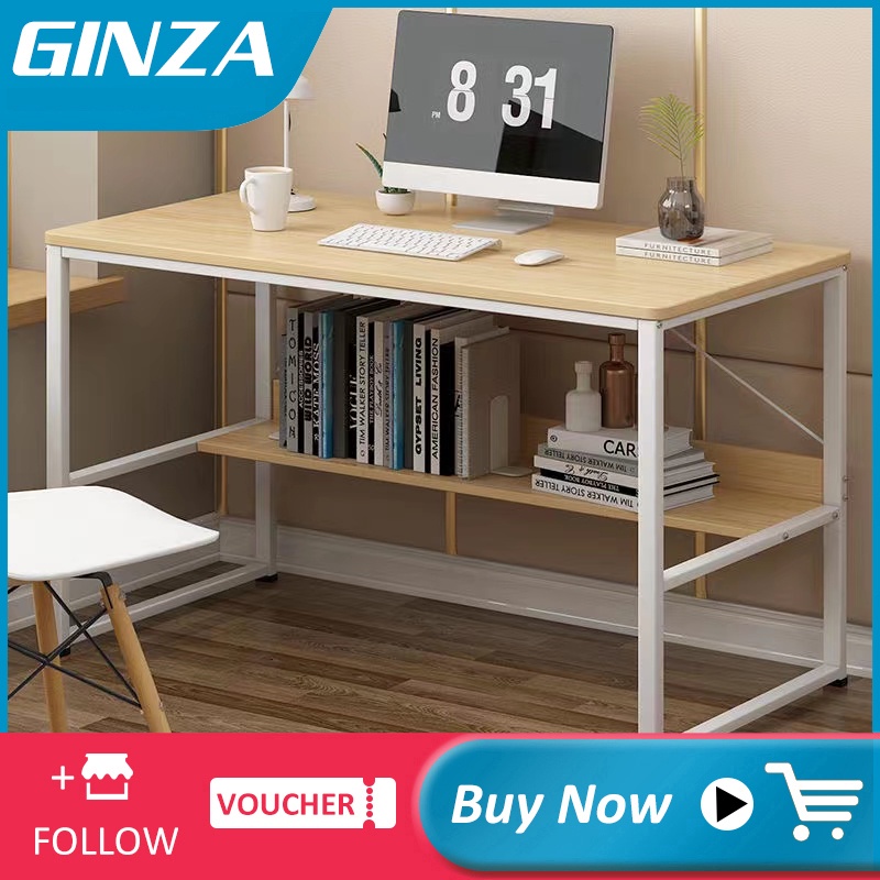 computer table folding study office gaming laptop for adult kid desktop ...