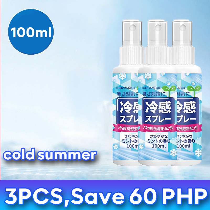 EZ🧊1 second to cool down🧊cooling spray Cooling spray for body Cooling ...