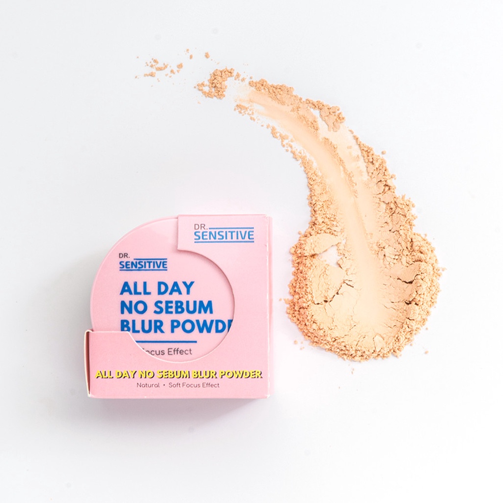 ♠Dr. Sensitive All Day No Sebum Blur Powder 25g♪ | Lazada PH