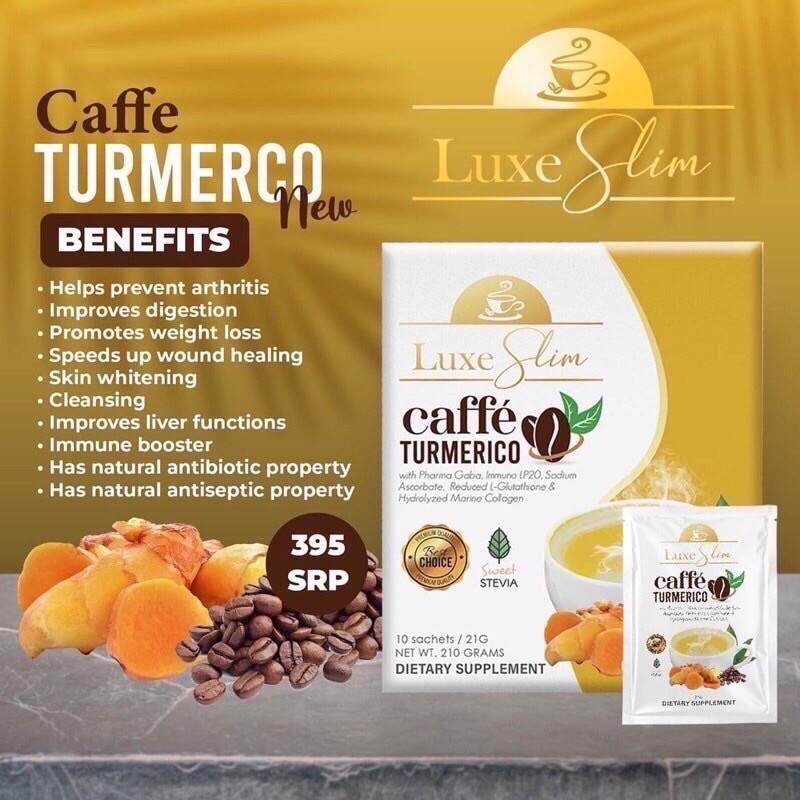 Luxe Slim Caffe Macchiato Caffe Turmerico | Lazada PH
