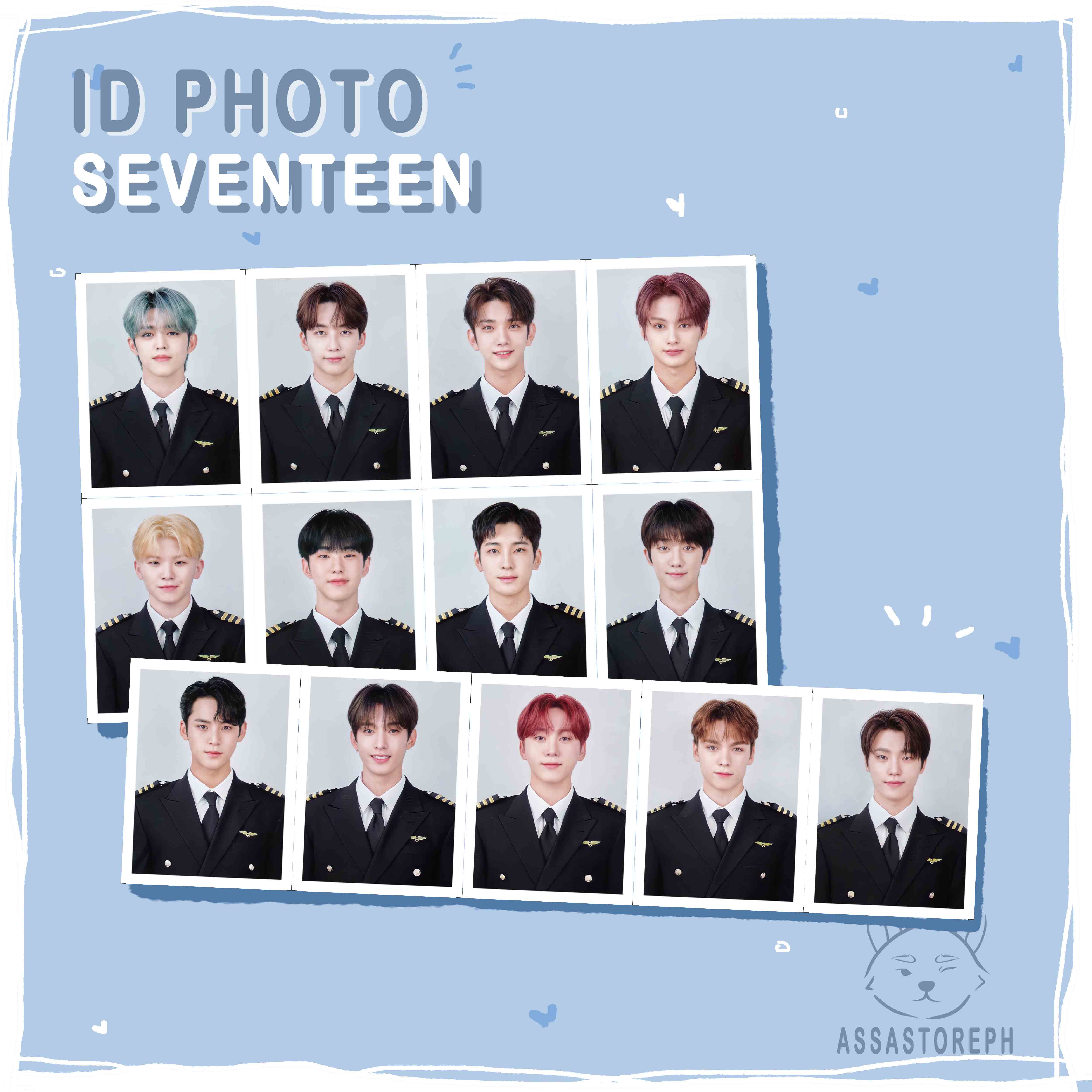 SEVENTEEN SVT ID Photo (Fanmade) Kpop | Assastoreph | Lazada PH