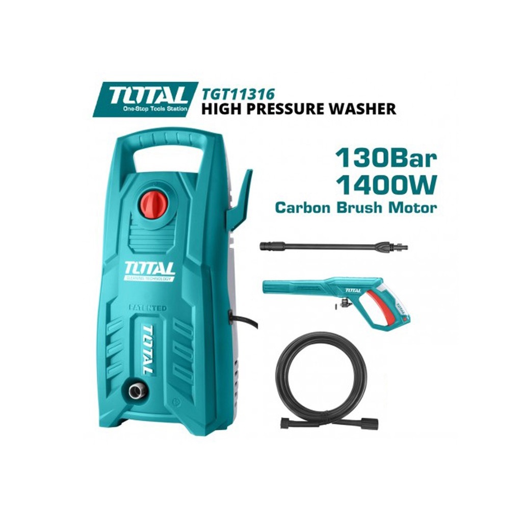 Total TGT11316 High pressure washer 1400W | Lazada PH
