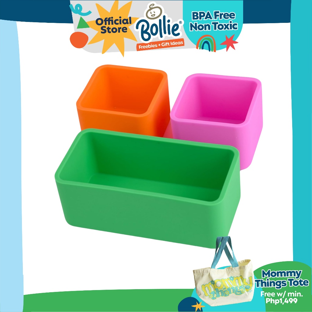 Bollie Baby BentoBlox Silicone Bento Lunch Box Dividers | Lazada PH