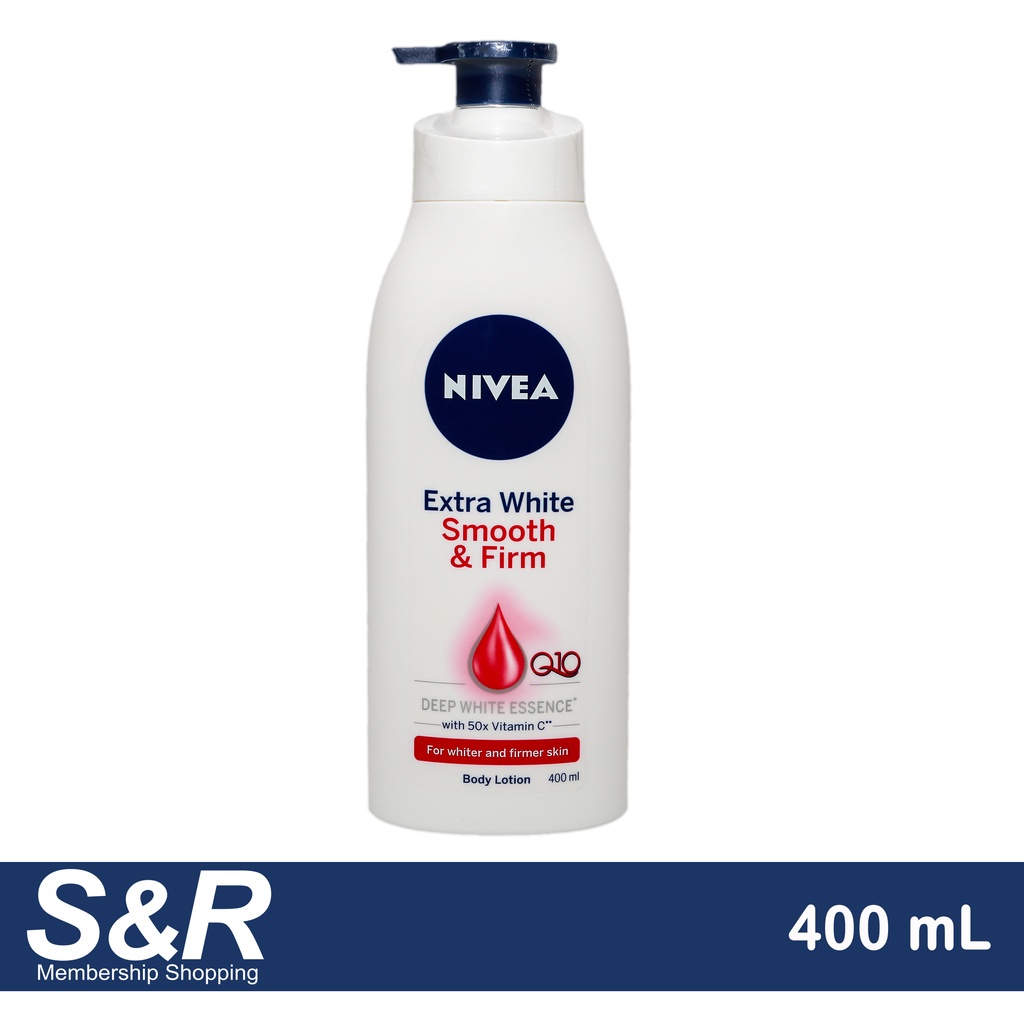 Nivea Extra White Smooth & Firm Body Lotion 400mL | Lazada PH