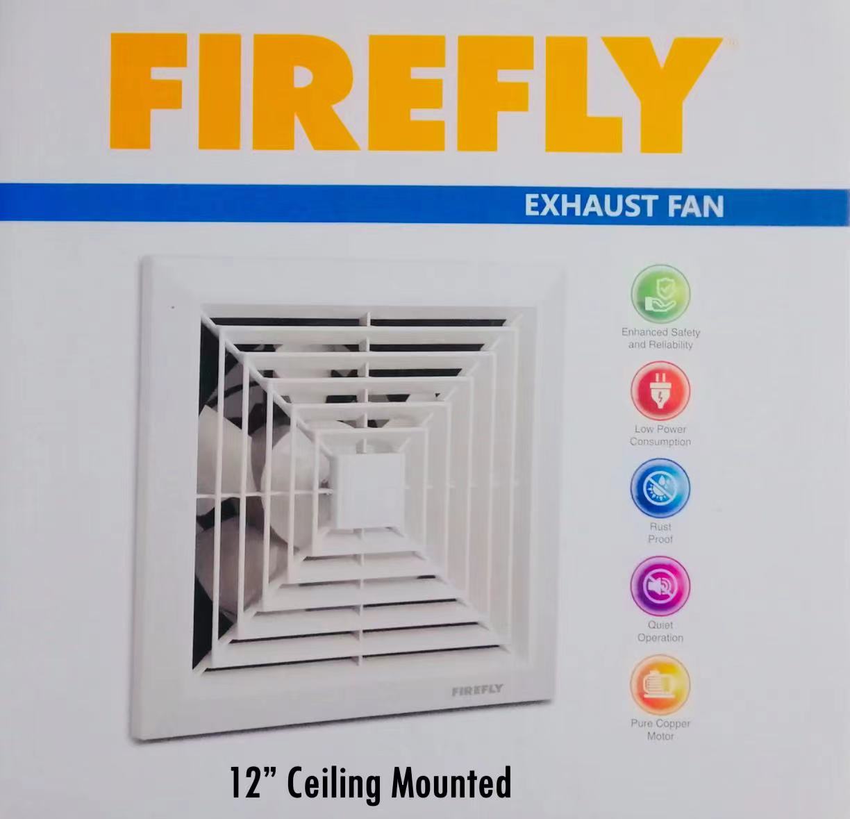 FIREFLY EXHAUST FAN / CEILING MOUNTED | Lazada PH