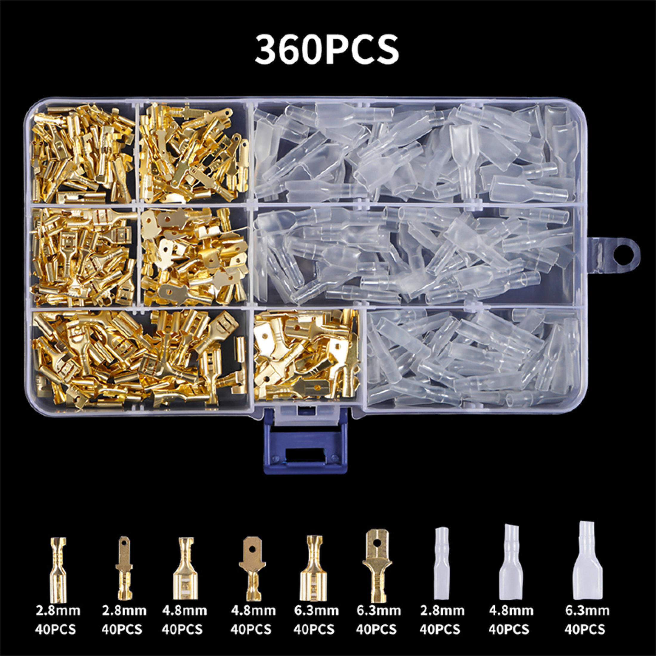 Crimp Terminals Insulated Seal Electrical Wire Connectors Crimp ...