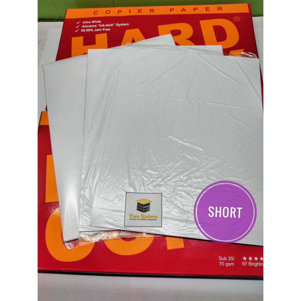 Hard Copy Bond paper Tingi 10s, 20s, 50s (Sold per pack) | Lazada PH