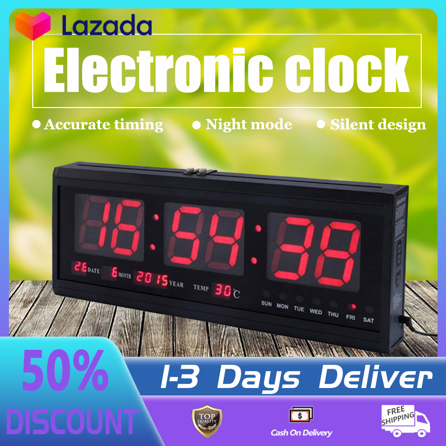 Boxing Vm 20 Inches 4819 LED Electronic Digital Calendar Mute Wall ...