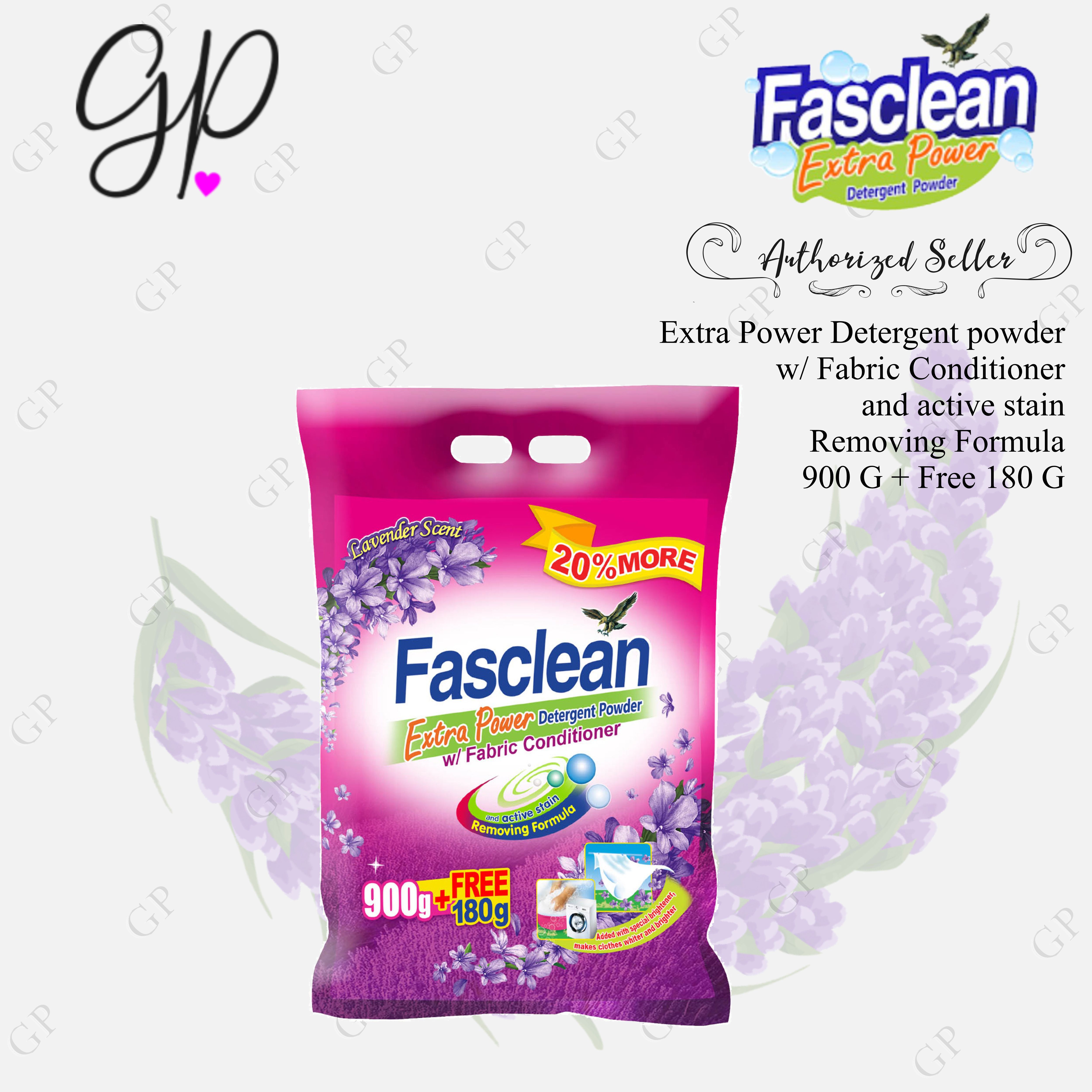 Fasclean Laundry Detergent Lavender Scent 900g - GP Health Care | Lazada PH