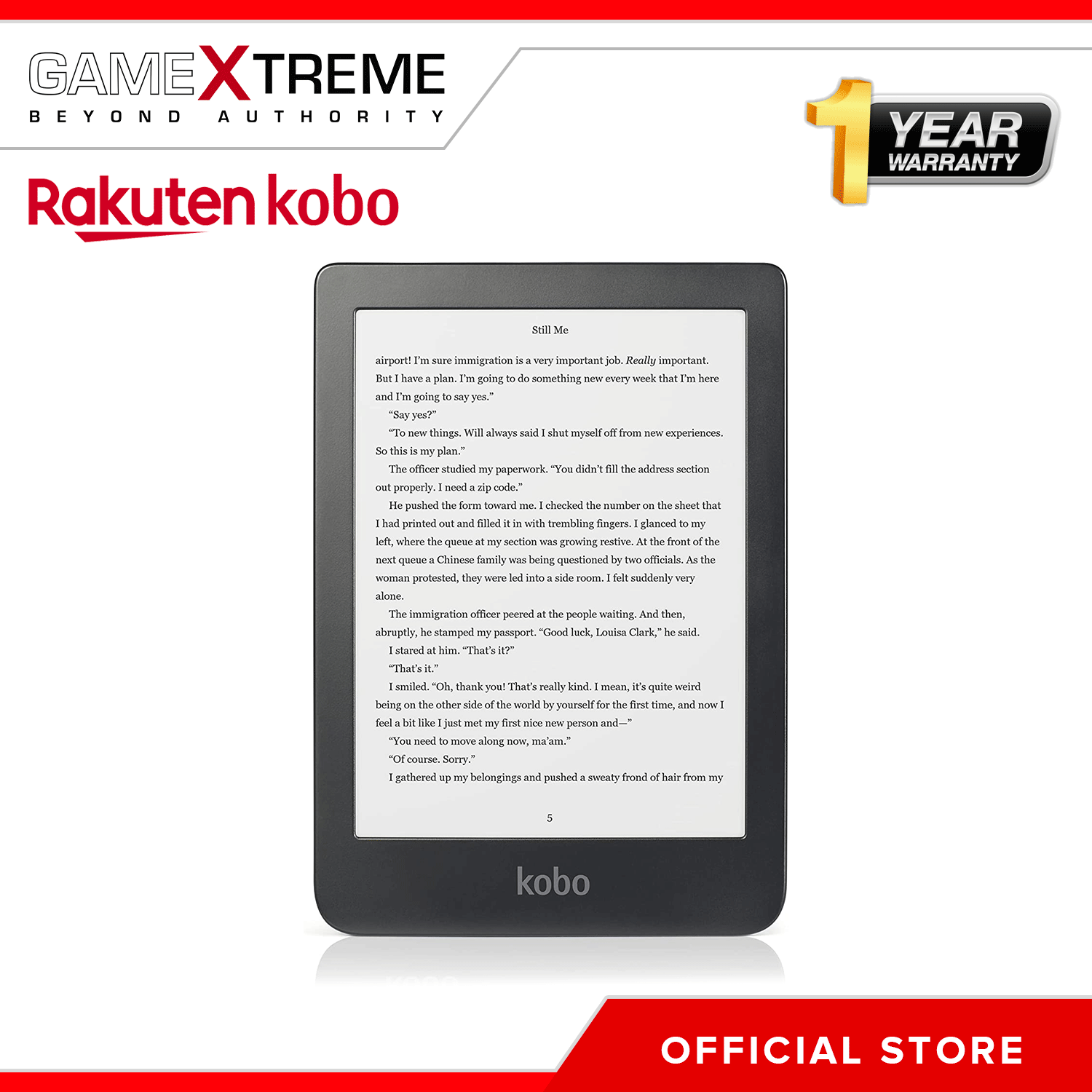 Kobo Clara HD E-Reader 8GB - 6" Glare-Free, High-Definition Touchscreen ...