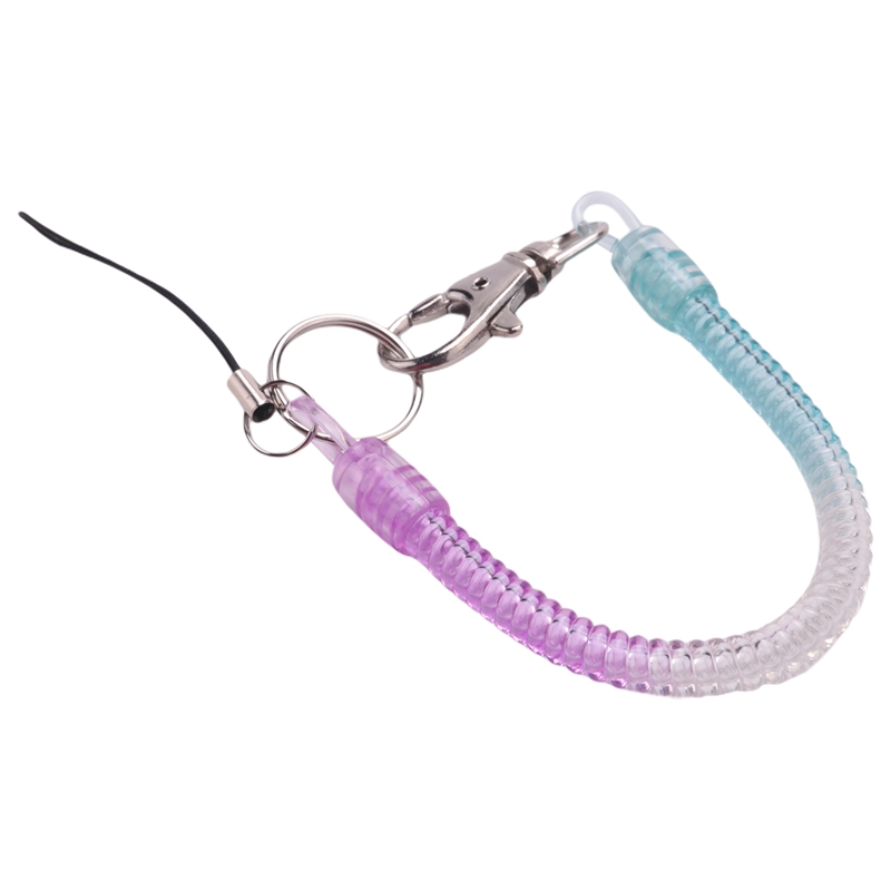 【Ready Stock&COD】3X Lobster Hook Purple Blue Spring Stretchy Coil ...
