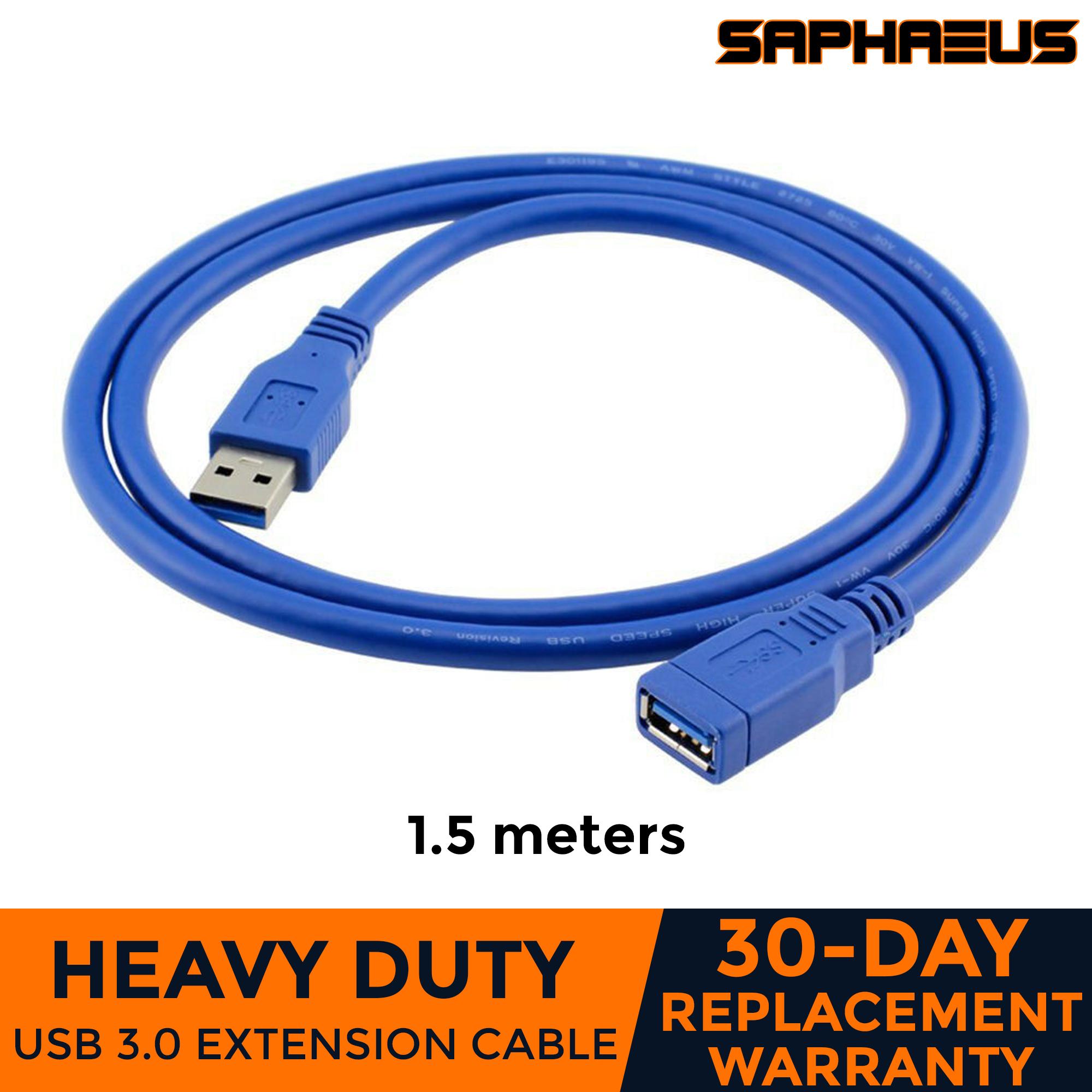 USB Extension 3.0 Male to Female High Speed | Lazada PH