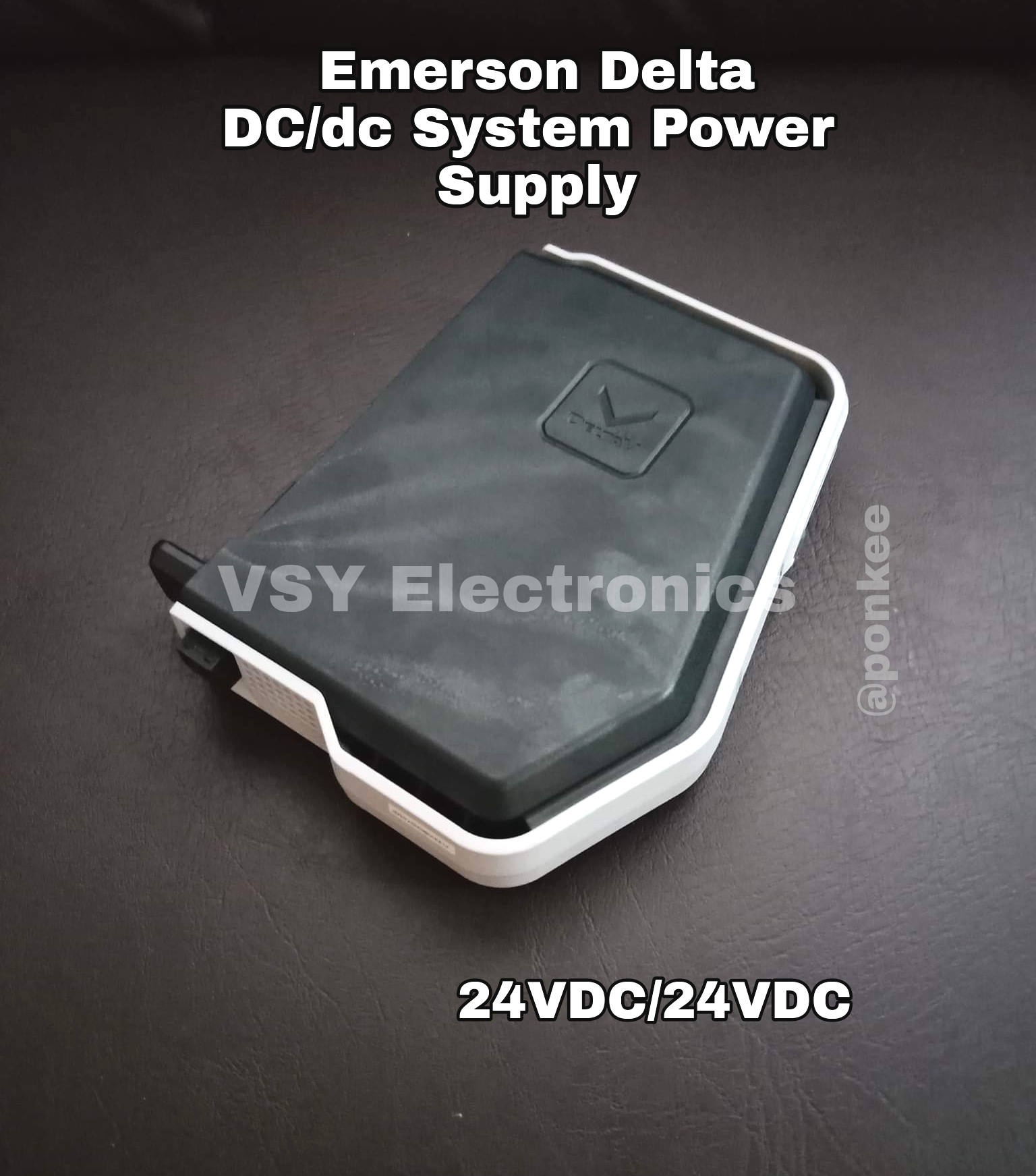 Emerson DeltaV KJ1501X1-BC3 Power Supply System DUAL DC/DC INPUT 12 VDC ...