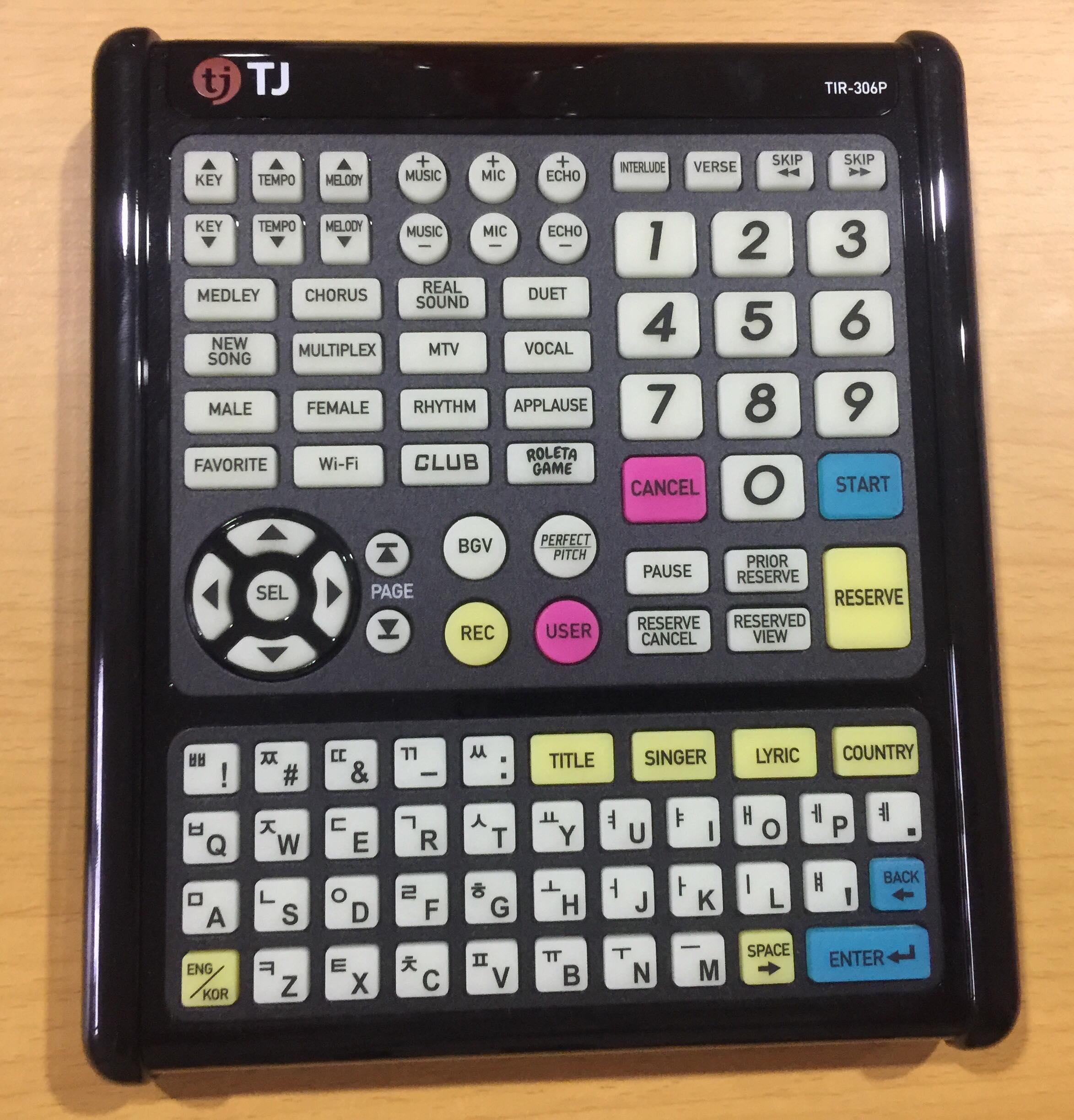 TJ media Key Board Remote Control TIR-306P | Lazada PH