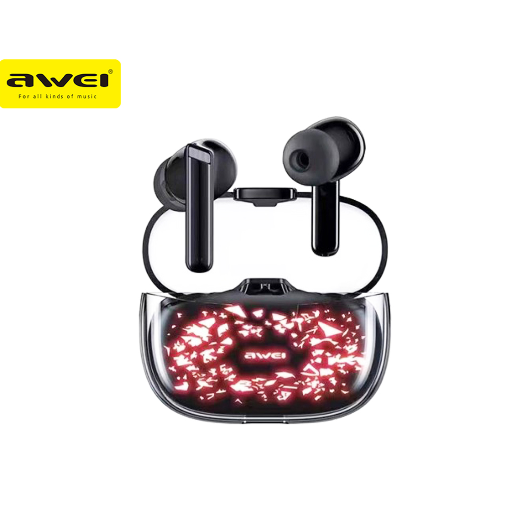 Awei T52 PRO TWS Portable Gaming In-Ear Earbuds Earphone with ...