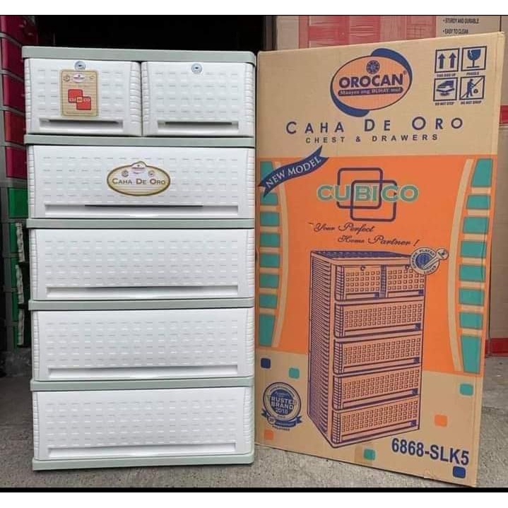 (C0D) Orocan Caha de Oro cubico drawers- 5LAYERS | Lazada PH