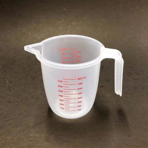 Plastic Scaled Measuring Cup Water Milk Measuring Spoon Mug Measurement ...