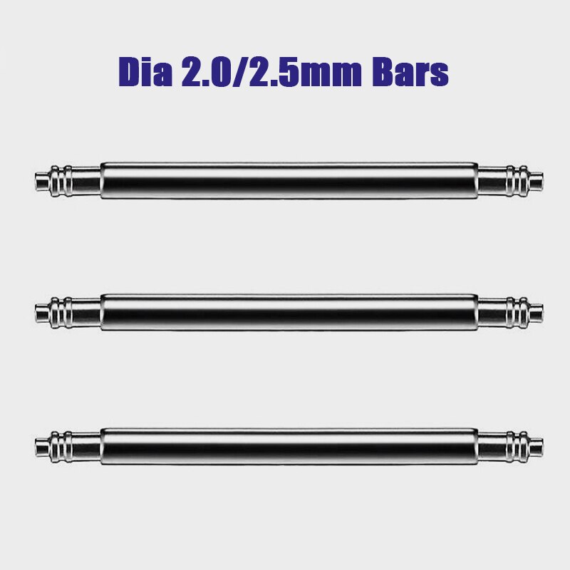 Dia 2.5mm2.0mm spring bar 20mm 22mm 24mm strap link pins fit Seiko 6105 ...