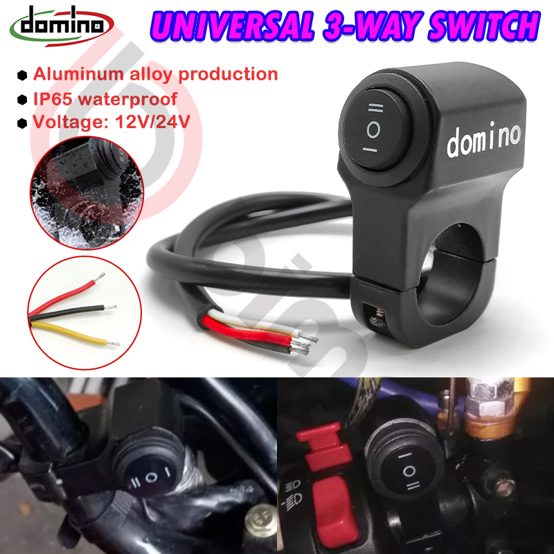 Bimota Domino Mini Driving Light 3 Way Switch Waterproof Alloy Handle ...