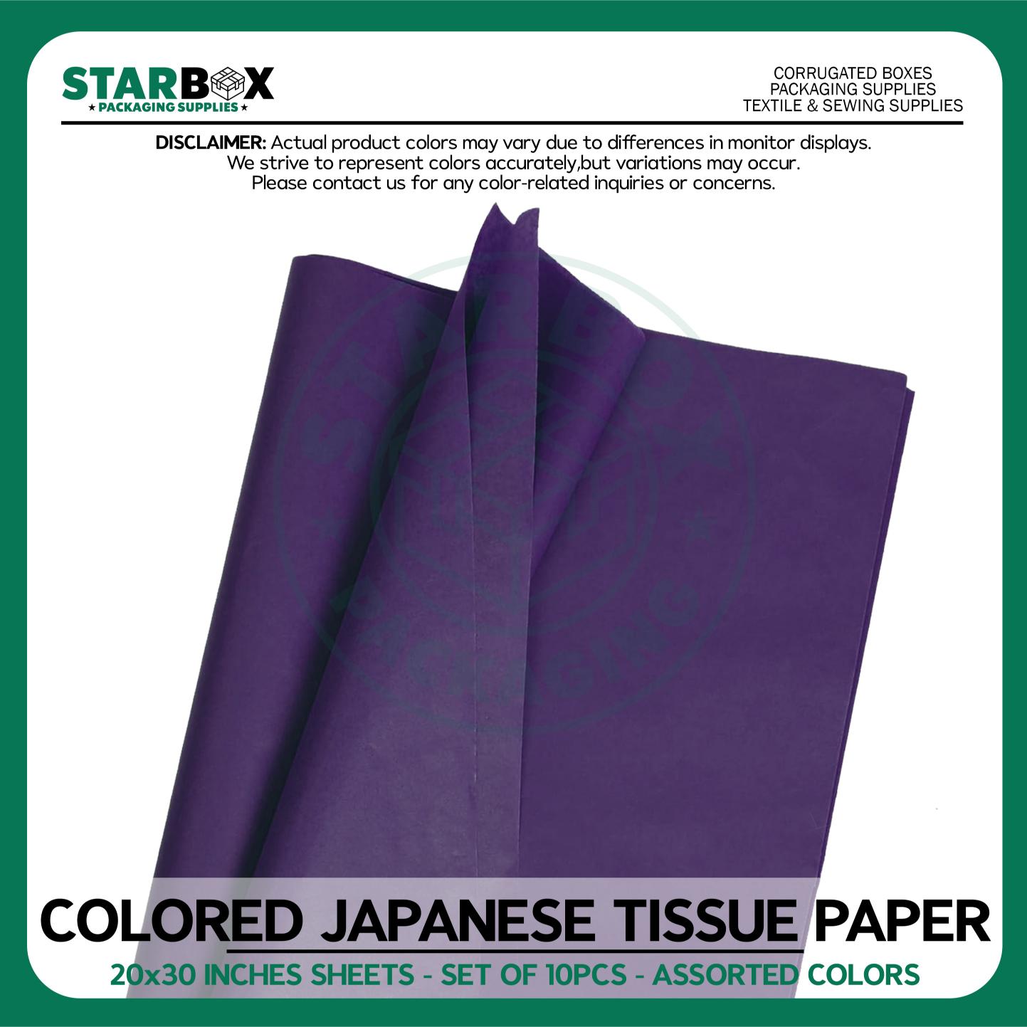 Starbox Japanese Paper Papel De Hapon Japanese Tissue Paper Colored ...