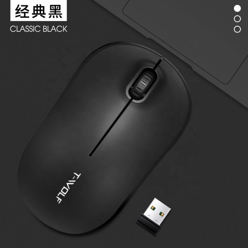 T-WOLF Q4 2.4G Wireless BT Connection Mouse Home Office Desktop ...
