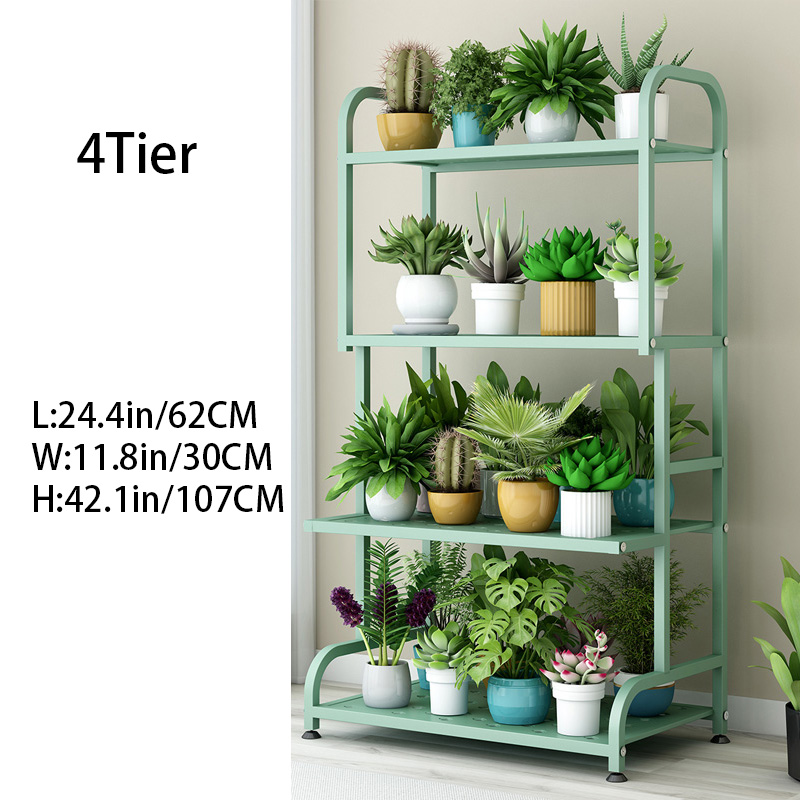 LOOGU (COD) 4/5/6/8 Tiers Metal Plant Stand Rack Plant Stand Flower Pot ...