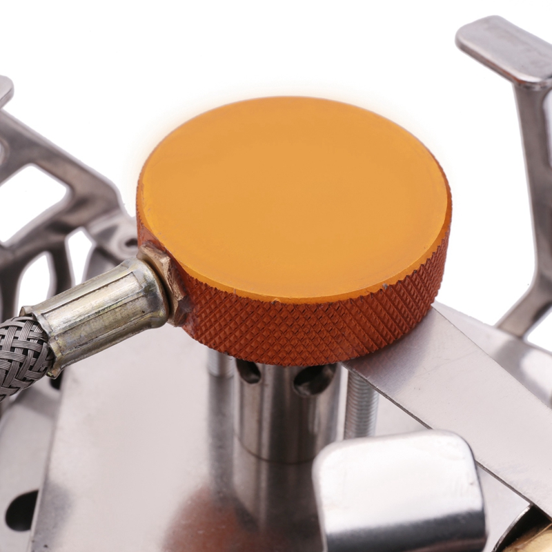 Outdoor Double Ring Gas Stove Camping Gas Burner Folding Electronic ...