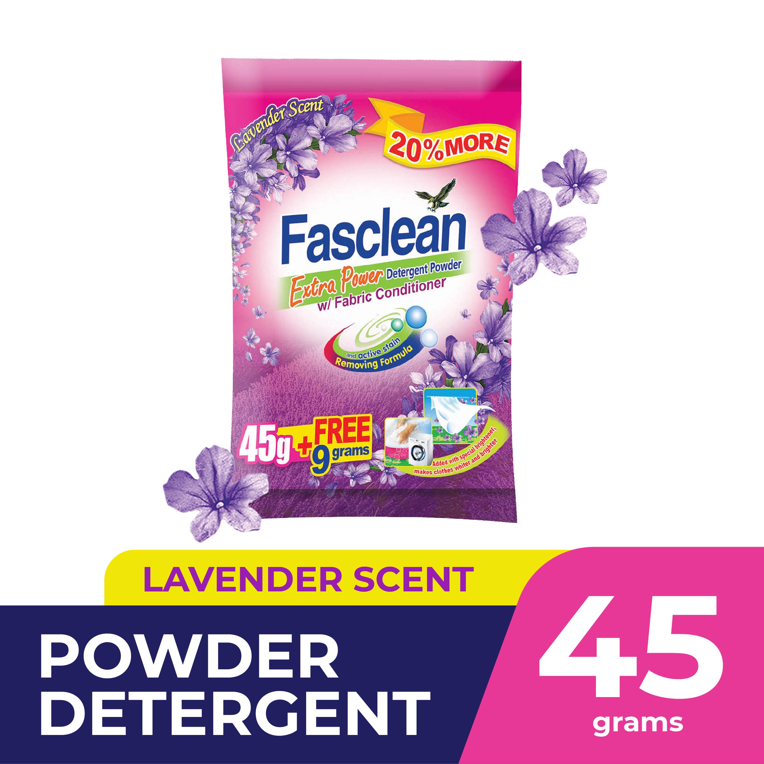 7092 - Fasclean Detergent with Fabcon 45g | Lazada PH