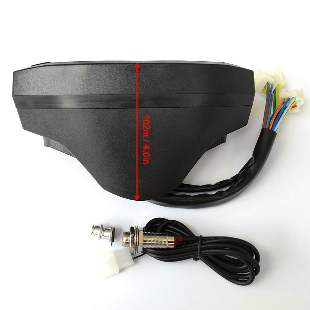 Multifunctional Digital LCD Motorcycle Meter Waterproof Motorcycle ...