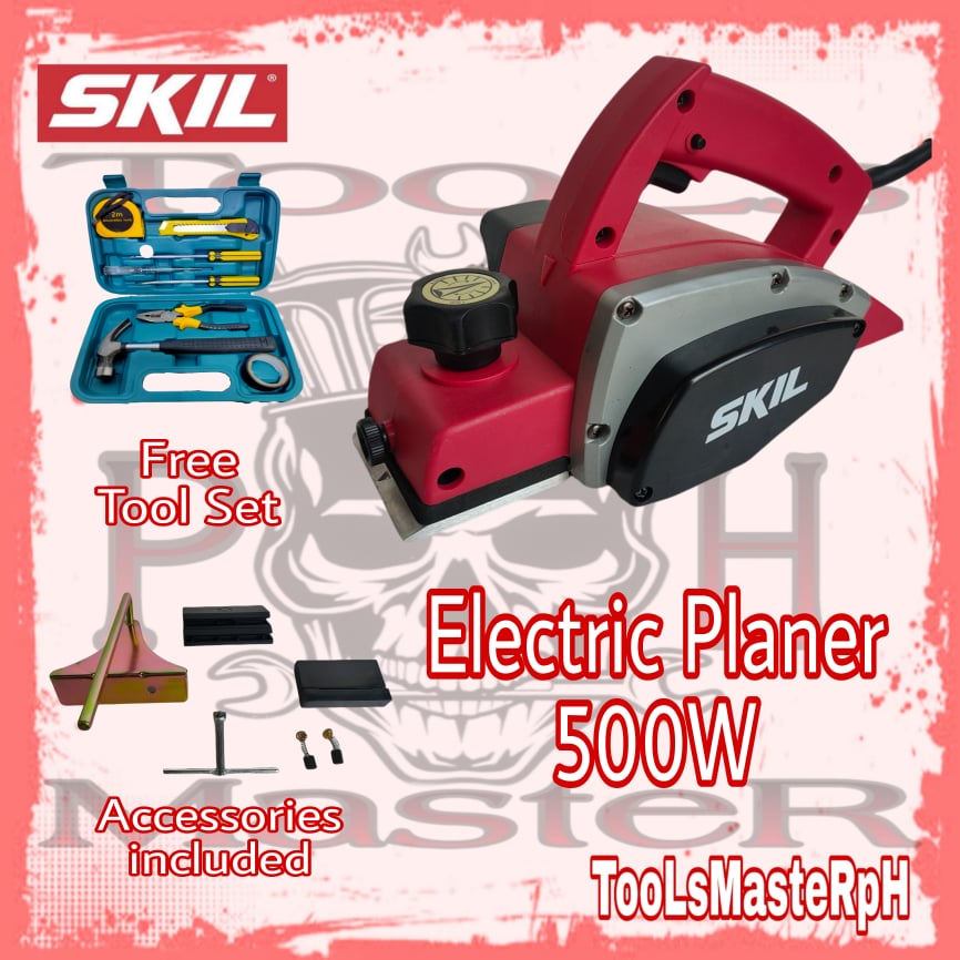 SKIL Electric Planer 500w (PL200001) FREE TOOL SET | Lazada PH