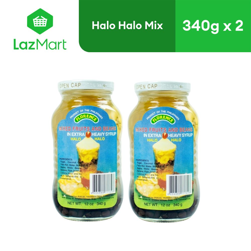 Florence Halo Halo Fruit Mix 12 oz. (340g) - Pack of 2 | Lazada PH