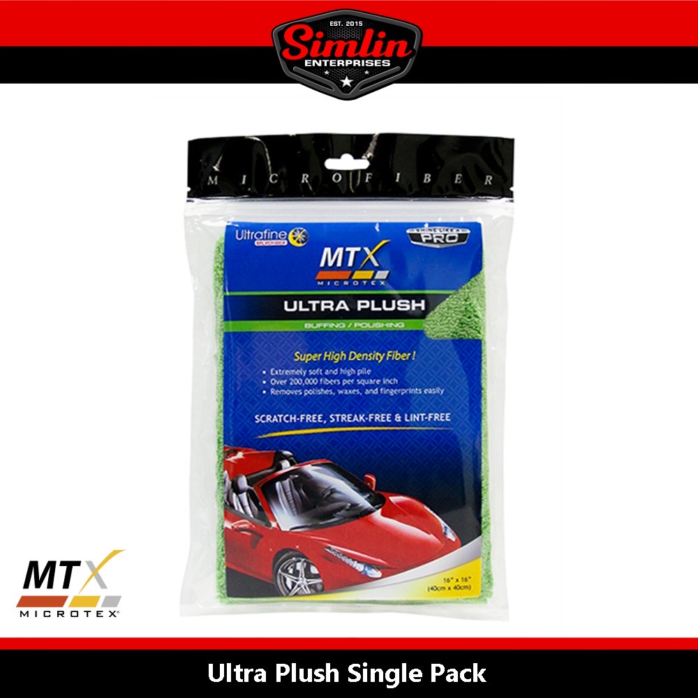 Microtex MTX ULTRA PLUSH Microfiber Cloth Single Pack | Lazada PH